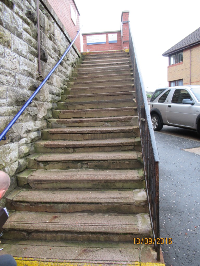 Busby Station Stairs | MHB Consultants