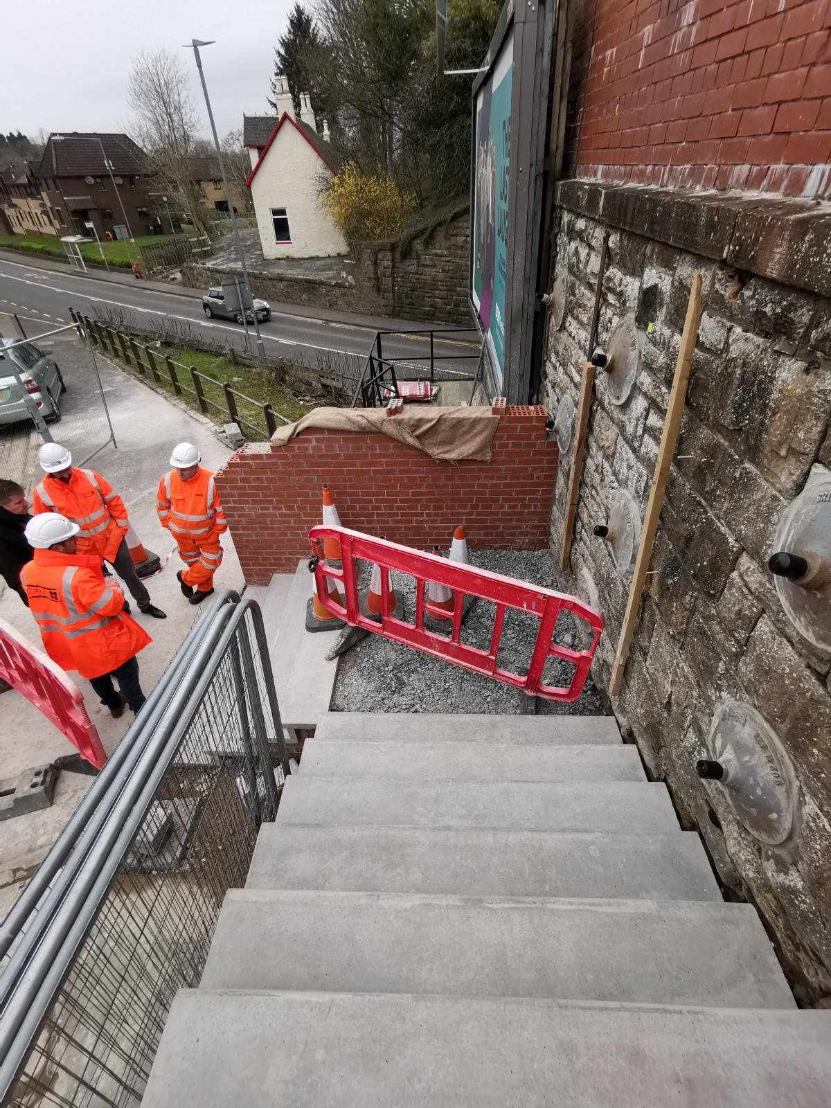 Busby Station Stairs | MHB Consultants