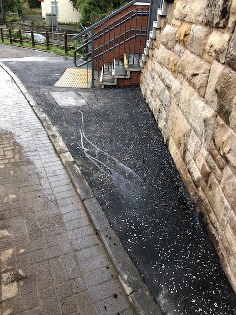 Busby Station Stairs | MHB Consultants